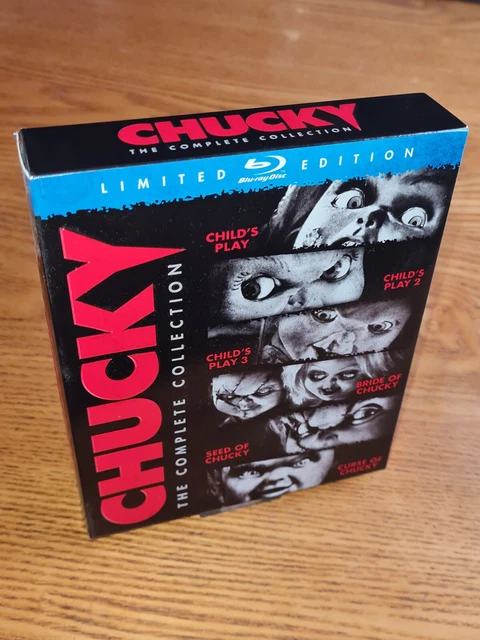 CHUCKY: THE COMPLETE COLLECTION 6disc Blu-ray US region a free abc ...