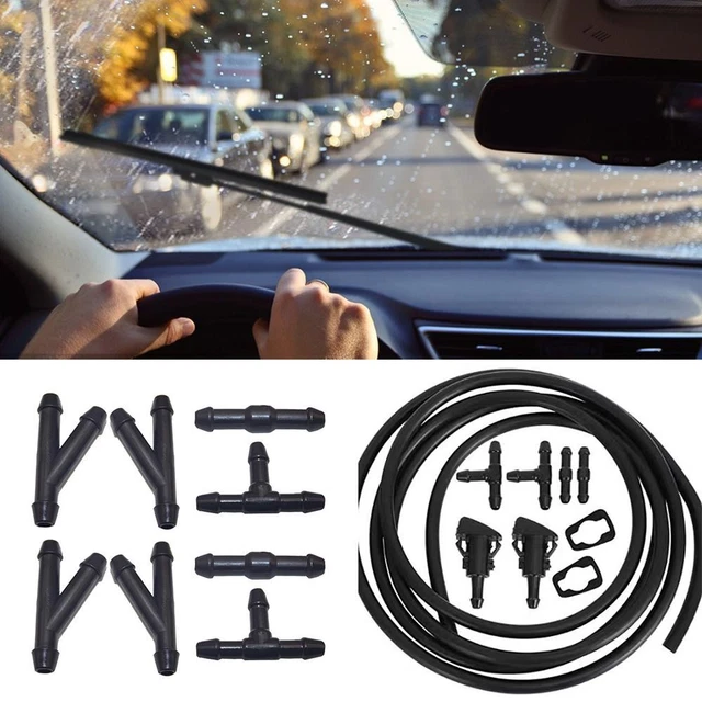 WINDSHIELD WINDSCREEN SPRAYER Nozzle Sprinkler Water Spout Outlet ...