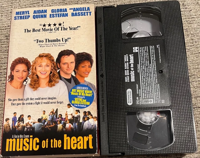 MUSIC OF THE Heart VHS Video Tape 2000 Meryl Streep, Aidan Quinn ...