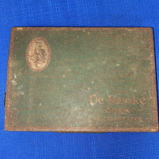 VINTAGE TIN VIRGINIA'S De-Reske 150 Cigarettes Tin $155.00 - PicClick AU