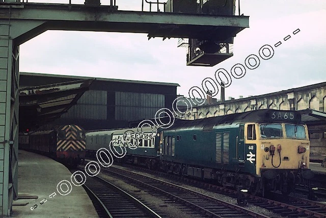 35MM ORIGINAL COLOUR SLIDE OF CLASS 50 LOCO AT CARLISLE IN 1972. £21.00 ...