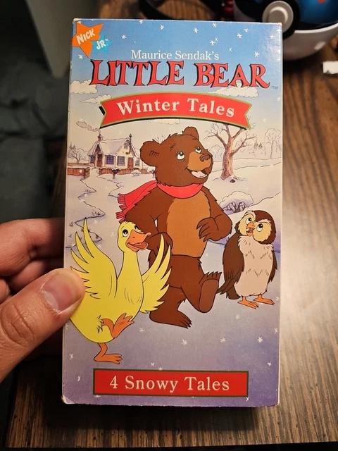 LITTLE BEAR WINTER Tales 4 Snowy Stories VHS 1997 Tape Nick Jr ...