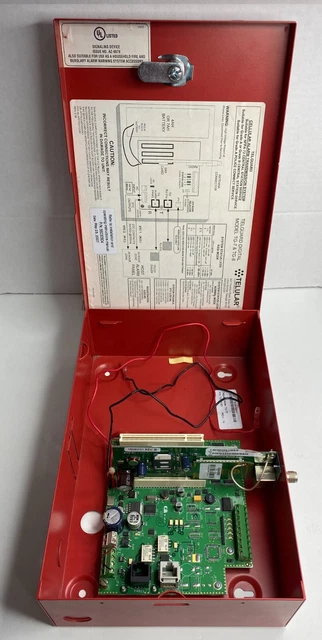 TELULAR TG-7F COMMERCIAL Fire Alarm Communicator Telguard Locking Box ...