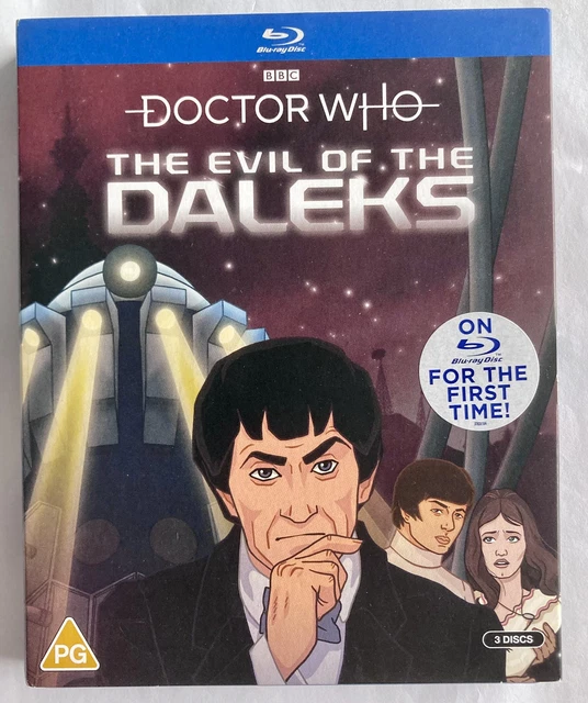 DOCTOR WHO THE Evil Of The Daleks Blu-Ray/Patrick Troughton/Jamie ...