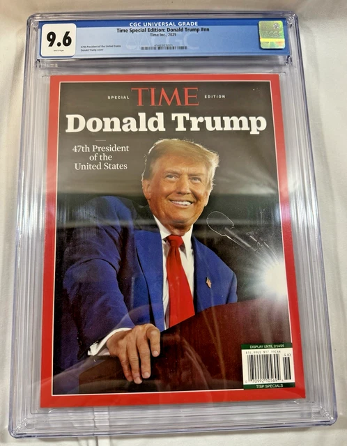 DONALD TRUMP TIME Magazine 2024 Special Edition 47th President of the ...