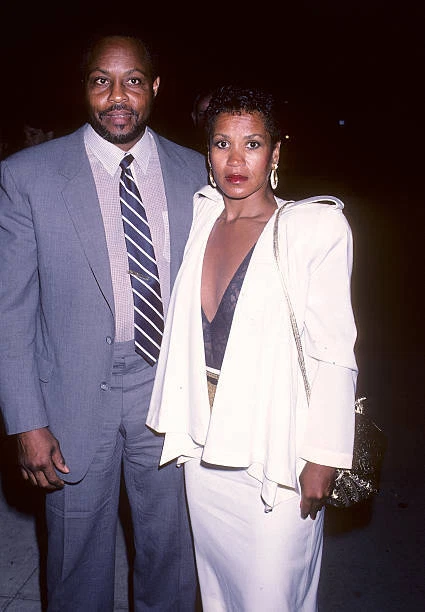 ACTOR ROGER E. Mosley girlfriend Toni Laudermick at CBS Televis - 1986 ...
