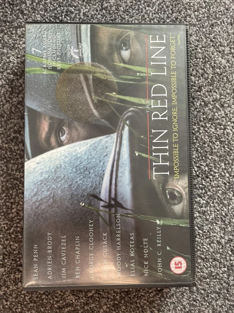 THE THIN RED Line Vhs Big Box Ex Rental Landscape Cover Rare £19.99 ...