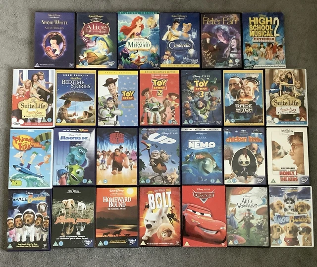 DISNEY DVDS BUNDLE disney dvd x27 £10.08 - PicClick UK