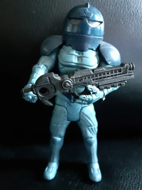 DOCTOR DR WHO Sontaran Trooper Complete & Blaster Gun 5.5" inch Figure ...