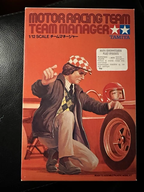 TAMIYA MOTOR RACING TEAM, TEAM MANAGER, Kit No. RM1205 NEW 1975 EUR 5 ...