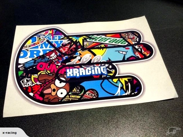 JDM STICKER BOMB Shocker Hand Sign Drift Euro Sticker / Decal #279 ...