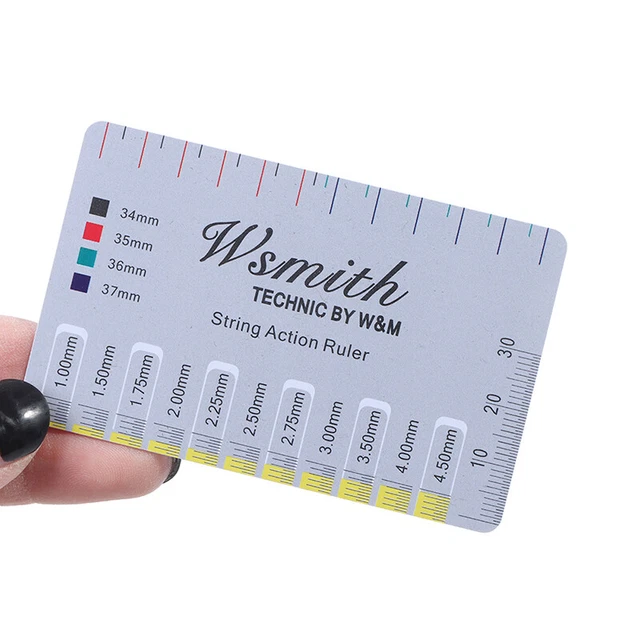2PCS GUITAR STRING Action Gauge String Pitch Ruler Measuring Tool ... 2PCS GUITAR STRING Action Gauge String Pitch Ruler Measuring Tool ...