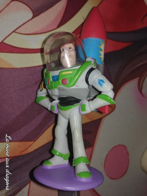 DISNEY PIXAR 2001 Buzz Lightyear The Big One Rocket Toy Story Figure ...