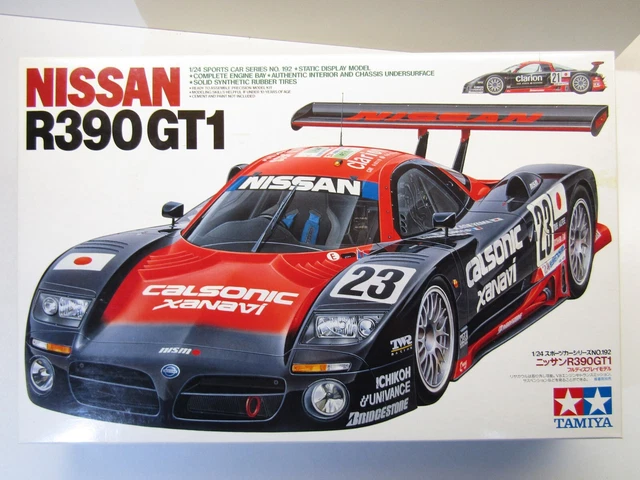 TAMIYA 1:24 SCALE Nissan R390 GT1 Le Mans 24 Hour 1997 Model Kit # 24192*2000 EUR 57,84 ...