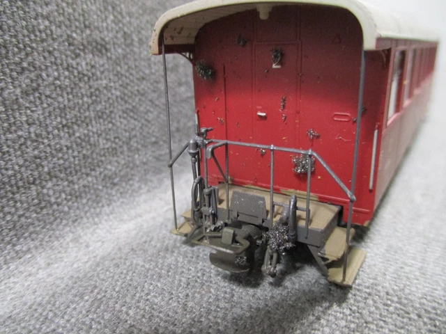 FERRO-SUISSE H0M B4224 Personenwagen Vierachswagen F0 in OVP FS27 EUR ...