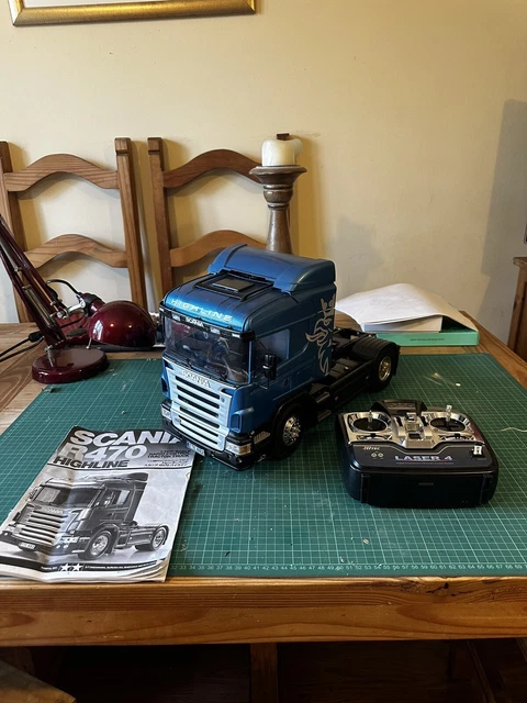 TAMIYA SCANIA R470 Radio Complete 1/14 Truck Radio Controlled £250.00 ...
