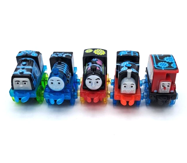 THOMAS & FRIENDS Minis X - Ray Theme x5 2019 Gullane - Mattel VGC £18. ...