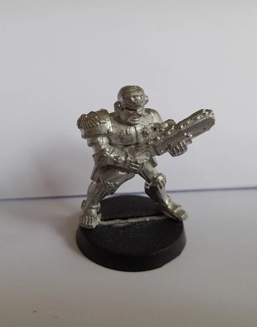 WARHAMMER 40K ADEPTUS Arbite With Shotgun Necromunda Classic Metal 1992 ...