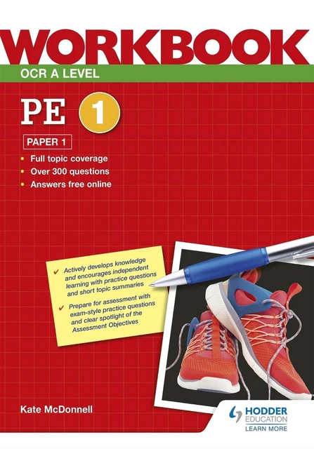 OCR A LEVEL PE Workbook: Paper 1 by Kate McDonnell Paperback Book $45. ...