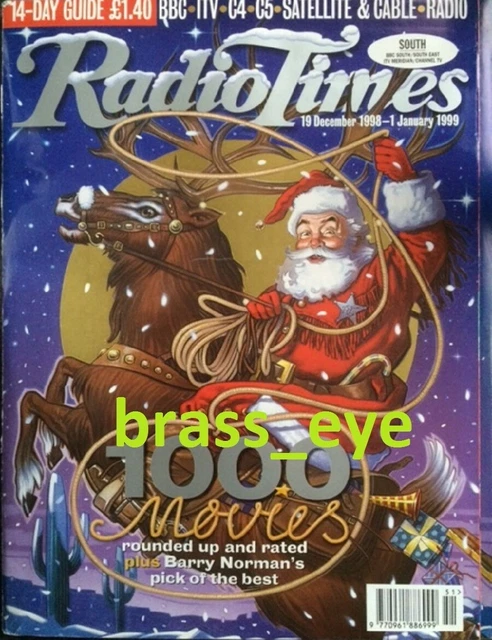 RADIO TIMES CHRISTMAS Double issue 1998 £49.99 - PicClick UK