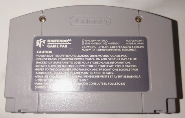 MARIO TENNIS (NINTENDO 64, 2000) TESTED Authentic Cartridge Only $30.00 ...