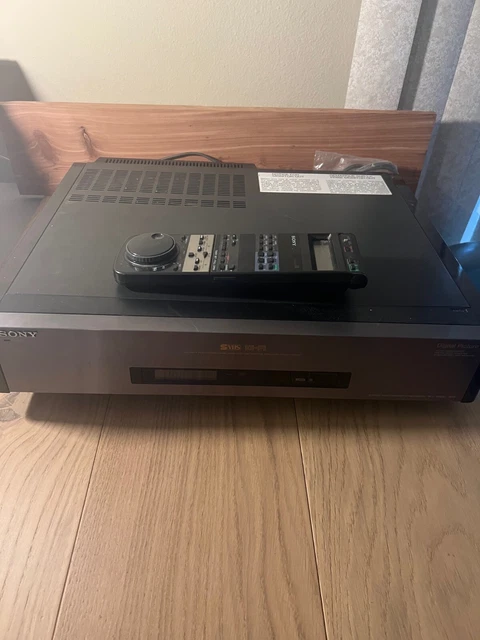 VINTAGE SONY SLV-R5UC Flip Down Face VCR with Remote. £221.10 - PicClick UK