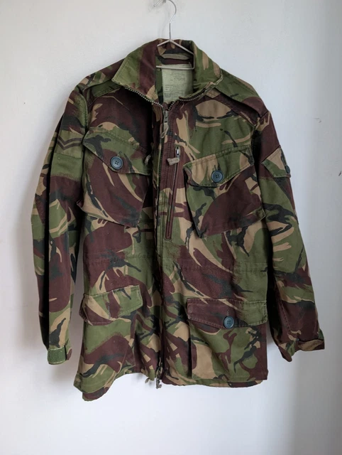 BRITISH ARMY S95 DPM Woodland Camo Ripstop Field Jacket - Small 170/88 ...