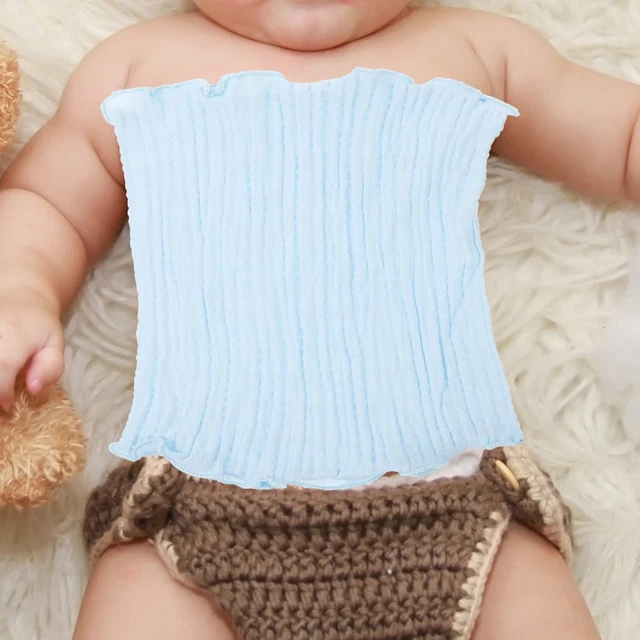 3PCS COTTON BABY Belly Navel Band Umbilical Cord Care for Infant Babies ...