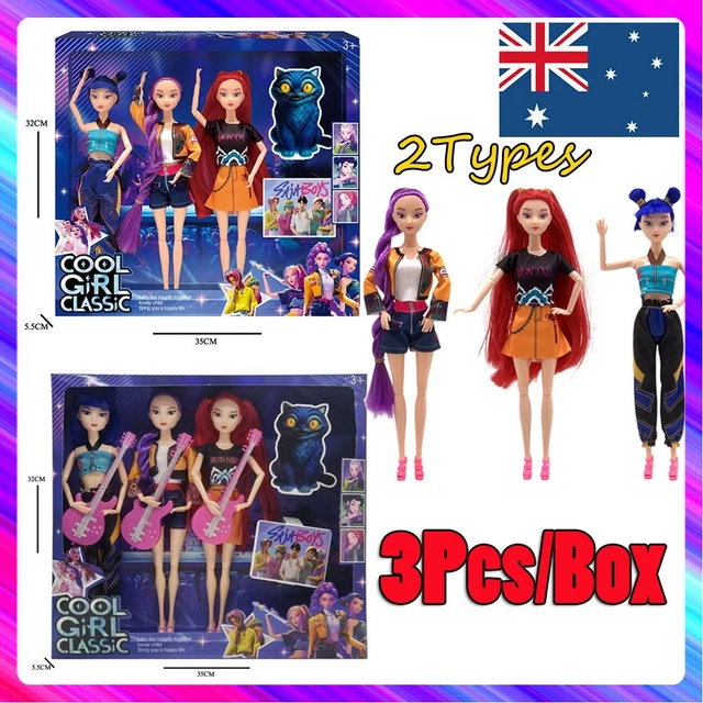 COSPLAY KPOP DEMON Hunters Dolls Moveable Joint Collectible Figure Gift ...