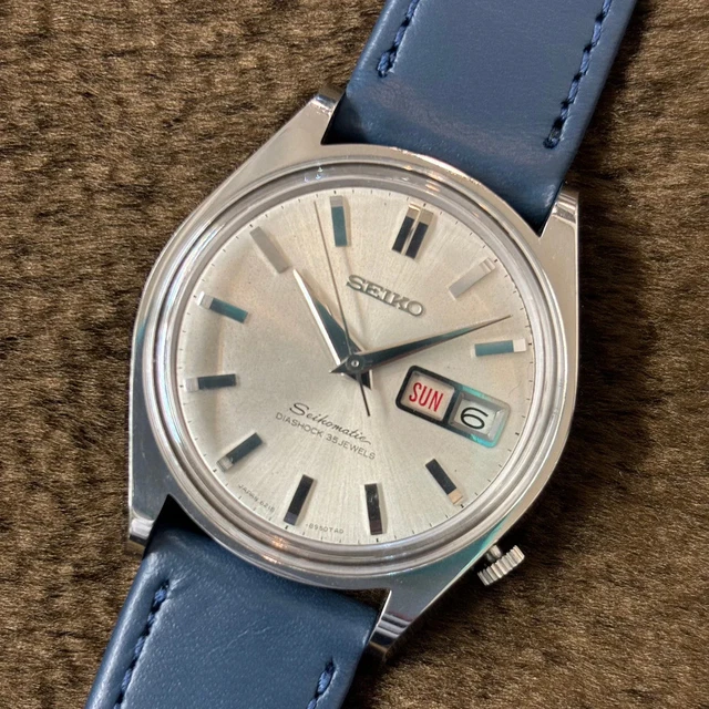 SEIKO SEIKOMATIC AUTOMATIC Ref.6218-8950 Silver Dial 1966 Used Vintage ...
