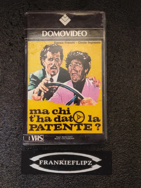 MA CHI T’HA Dato La Patente? Franco Franchi - Ciccio Ingrassia Vhs Tape ...