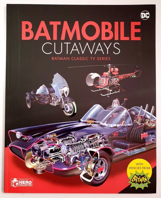 MAGAZINE ONLY DC Eaglemoss BATMOBILE CUTAWAYS Batman Classic TV Series ...