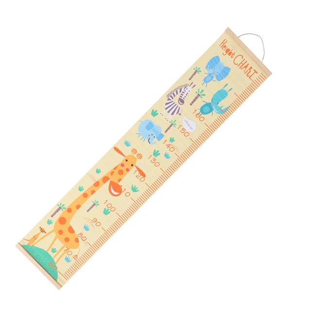 BAMBOO CHILD CHILDREN Growth Chart Wall Hanging Decor Baby Height £15. ...