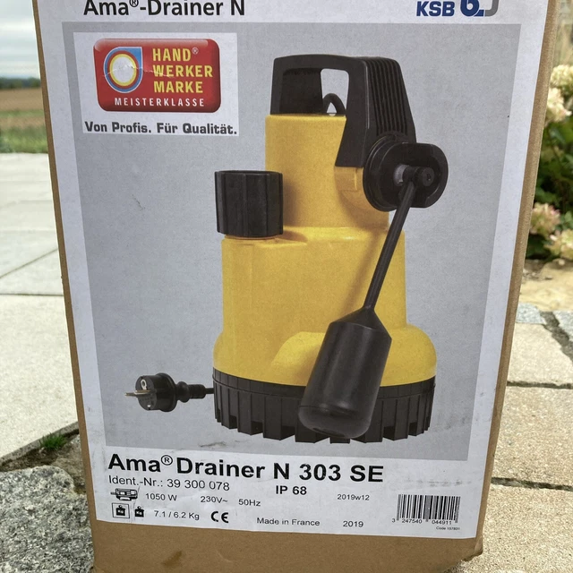 KSB AMA DRAINER N303 SE Tauchmotorpumpe EUR 222,00 - PicClick DE