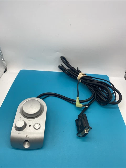 LOGITECH Z-2300 VOLUME Control Controller Pod Wired Remote Replacement ...