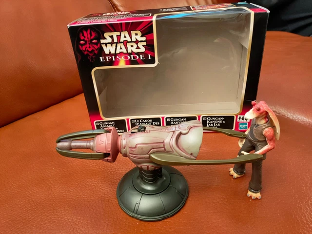 STAR WARS EPISODE 1 Le Canon D'assaut Gungans Et Jar Jar Binks + Boite ...