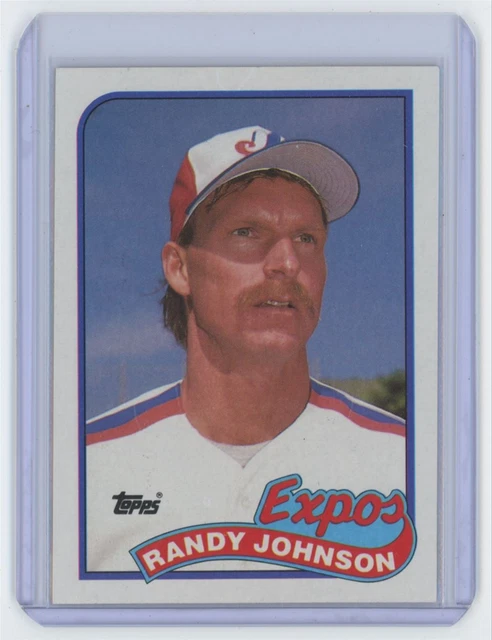 1989 TOPPS RECRUE Randy Johnson. Montréal Expos #647 EUR 4,25 - PicClick FR