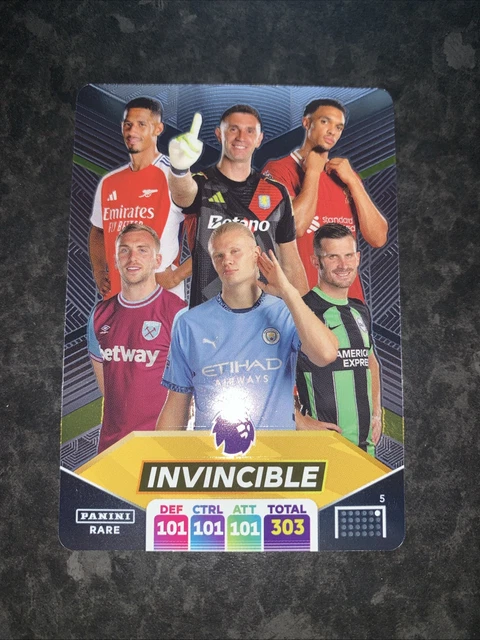PANINI ADRENALYN INVINCIBLE Card 2025 RARE!! £9.99 - PicClick UK