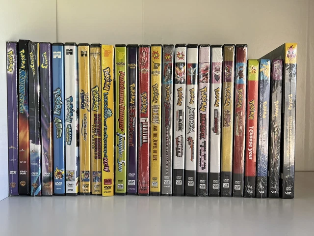 POKEMON MOVIE DVD collection NEW all seasons original release movies ...