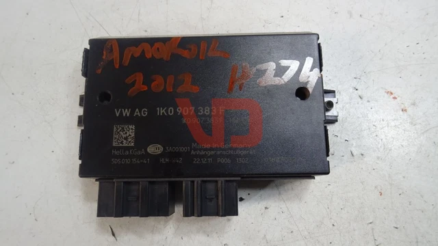 VOLKSWAGEN AMAROK (2012) Trailer Detection Control Unit Ecu 1K0907383F ...