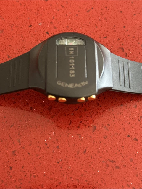 GENEACTIV HEALTH TRACKER Watch $375.00 When New In USA £79.81 - PicClick UK