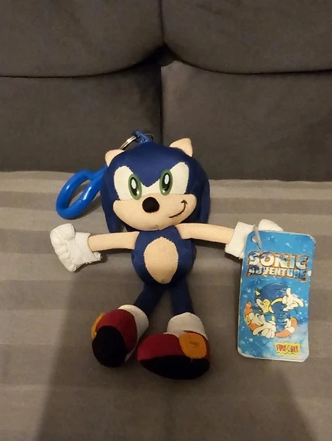 RARE FUN4ALL SONIC The Hedgehog Prototype Plush SEGA Sonic Adventure £ ...