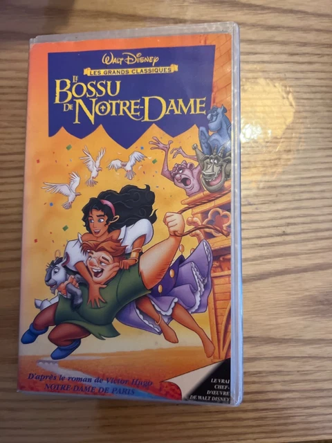 CASSETTE VIDÉO VINTAGE VHS Walt Disney Le Bossu de Notre-Dame VF EUR 2,00 - PicClick FR