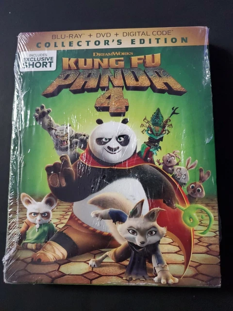 KUNG FU PANDA 4, Édition Collector, Blu-Ray + Dvd Avec Couvercle À Enfiler, EUR 0,93 - PicClick FR