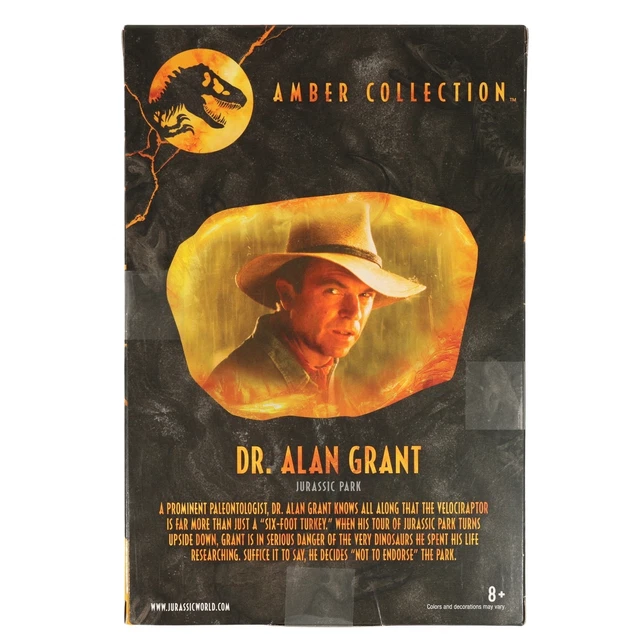 MATTEL - JURASSIC Park Amber Collection - Dr. Alan Grant - MISB £56.64 ...