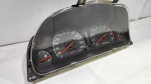 SUBARU IMPREZA WRX STi GC8 GF8 GM8 early 93-97 speedo cluster UNTESTED ...