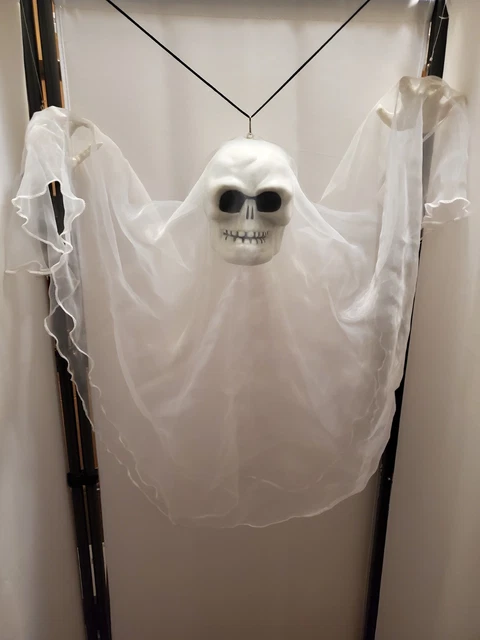 SPIRIT HALLOWEEN FLOATING Ghost Animatronics - Tested - Vintage $63.18 ...