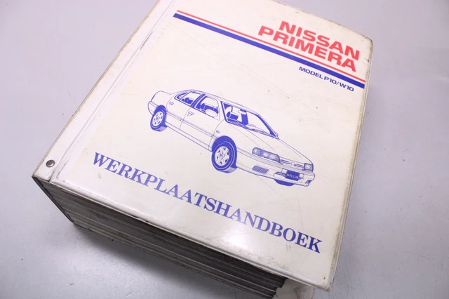 ORIGINAL NISSAN PRIMERA MODEL P10 W10 Service Manual Werkstatthandbuch ...