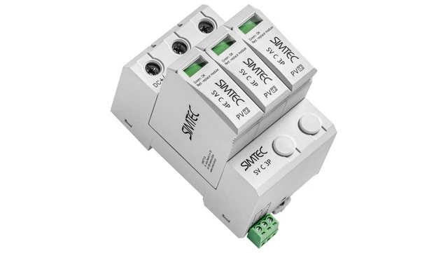 SURGE ARRESTER FOR photovoltaics SV C 3P SIMTEC TUV certificate 85034002 /T2AU EUR 127,89 ...