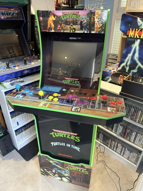 TEENAGE MUTANT NINJA Turtles Arcade 1up Cabinet Machine 1 UP £260.72 ...